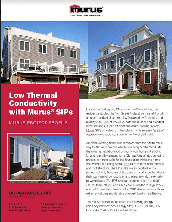 Murus Structural Insulated Panels Project Profiles » Murus.com